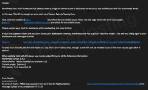 How to Fix WordPress "Critical Error" Message | RoseHosting