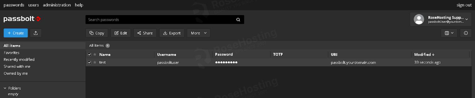 How to Install Passbolt on Ubuntu 22.04 | RoseHosting