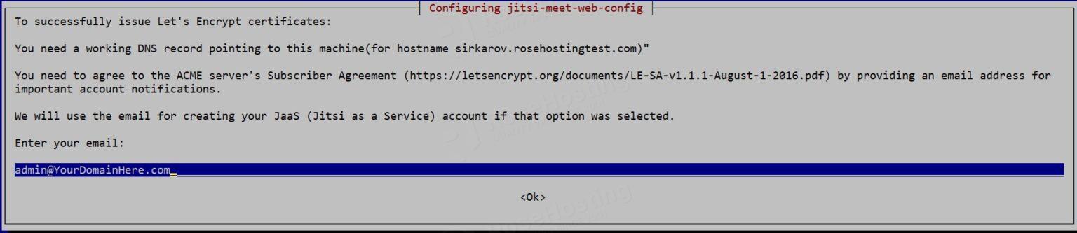How to Install Jitsi on Debian 12 | RoseHosting