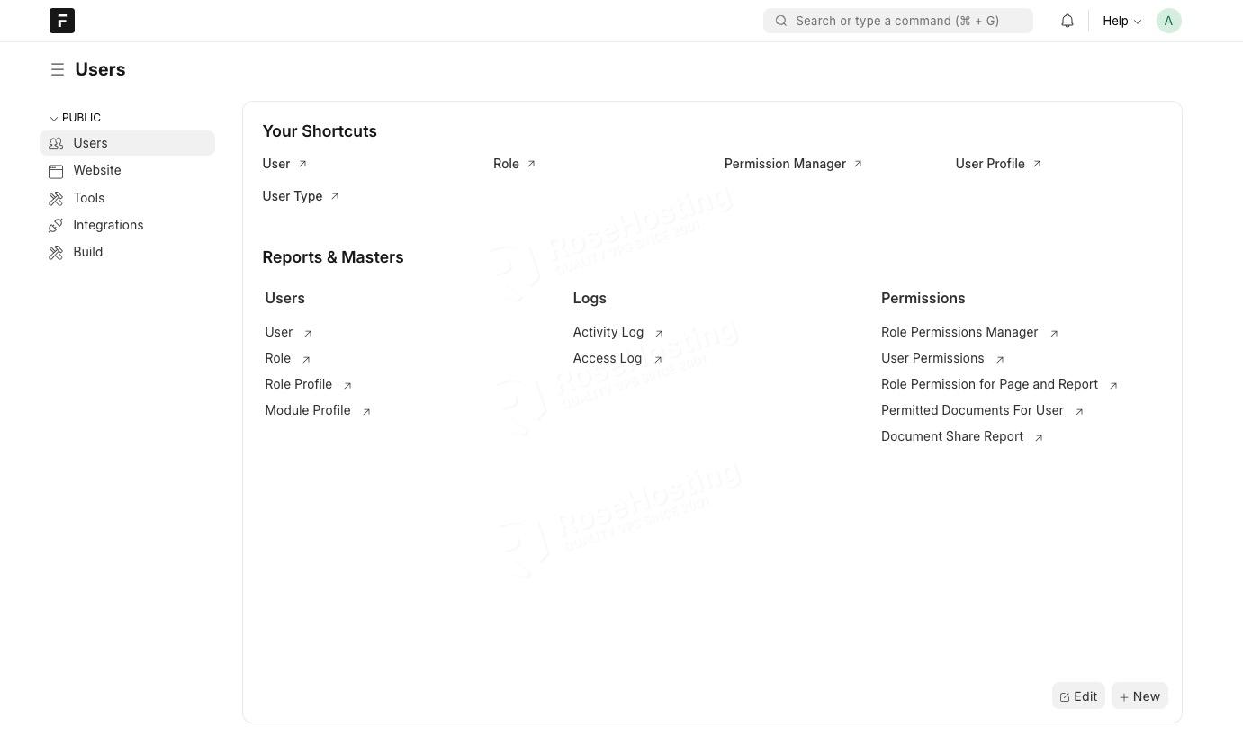 How to Install ERPNext on AlmaLinux 10 | RoseHosting